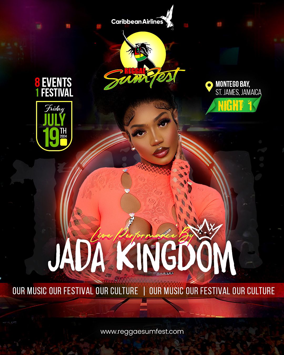 REGGAE SUMFEST 2024 Tickets at Montego Bay, Jamaica by Sumfest ...