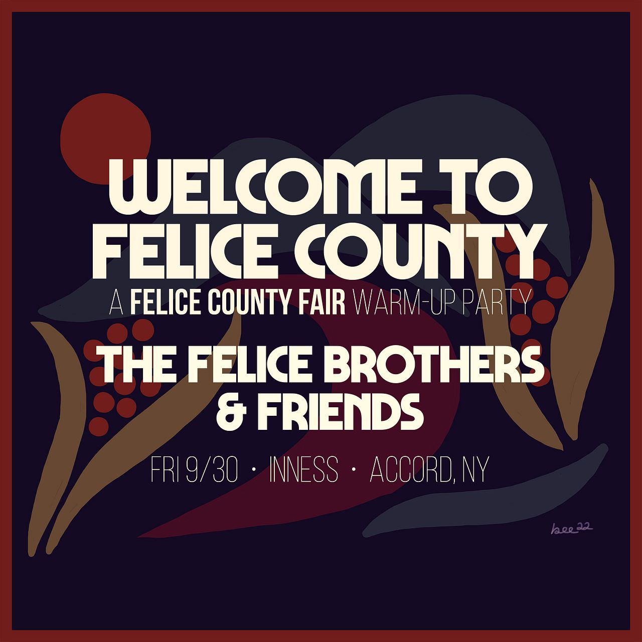 Felice County Fair Warm-Up Party Tickets at Inness in Accord by Impact ...