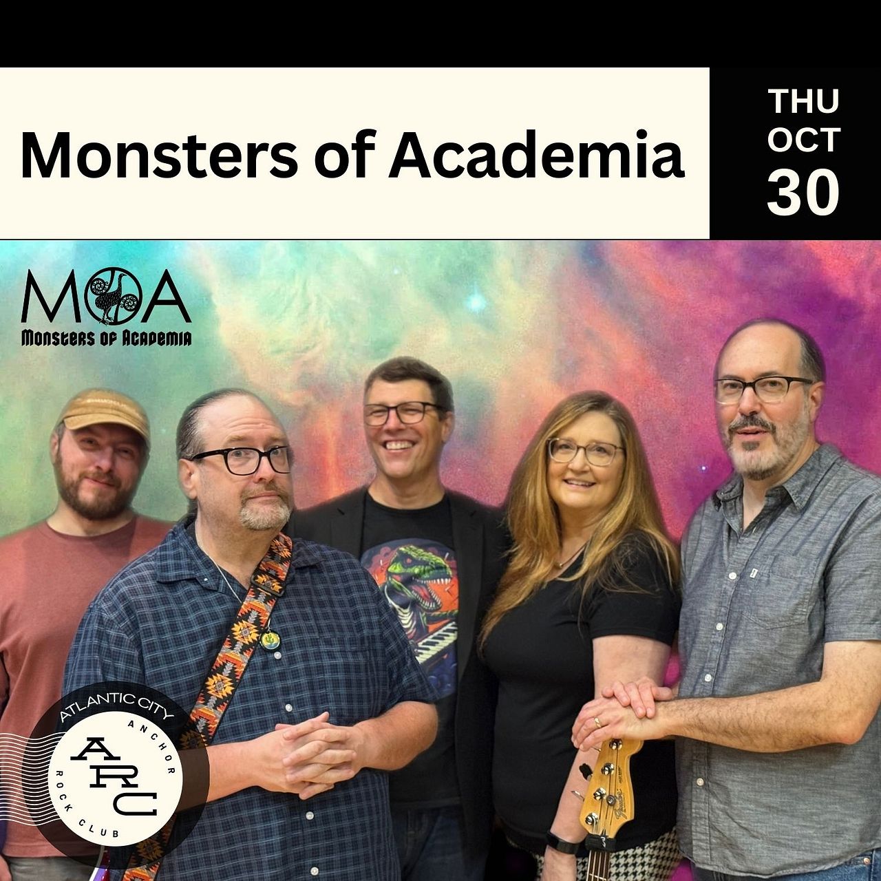 Monsters Of Academia Tickets at Anchor Rock Club in Atlantic City by ...