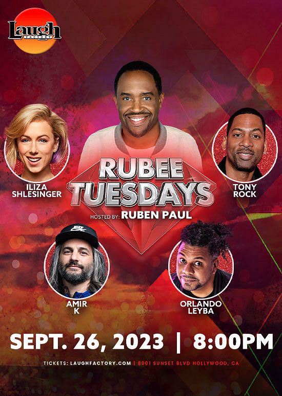 Rubee Tuesdays Tickets at Laugh Factory Hollywood in Los Angeles by ...
