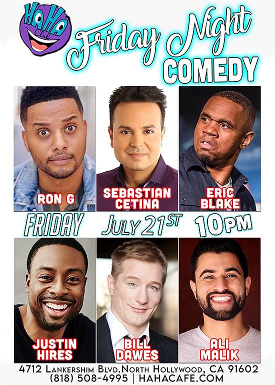 FRIDAY NIGHT COMEDY Tickets at Ha Ha Comedy Club in Los Angeles by Haha Comedy Club | Tixr