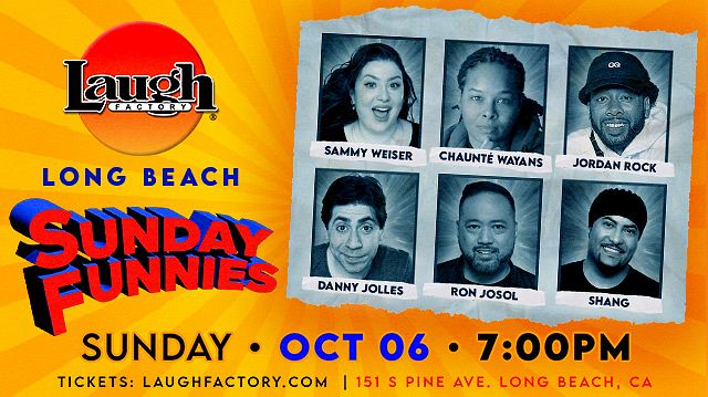 Sunday Funnies Tickets at Laugh Factory Long Beach in Long Beach by ...