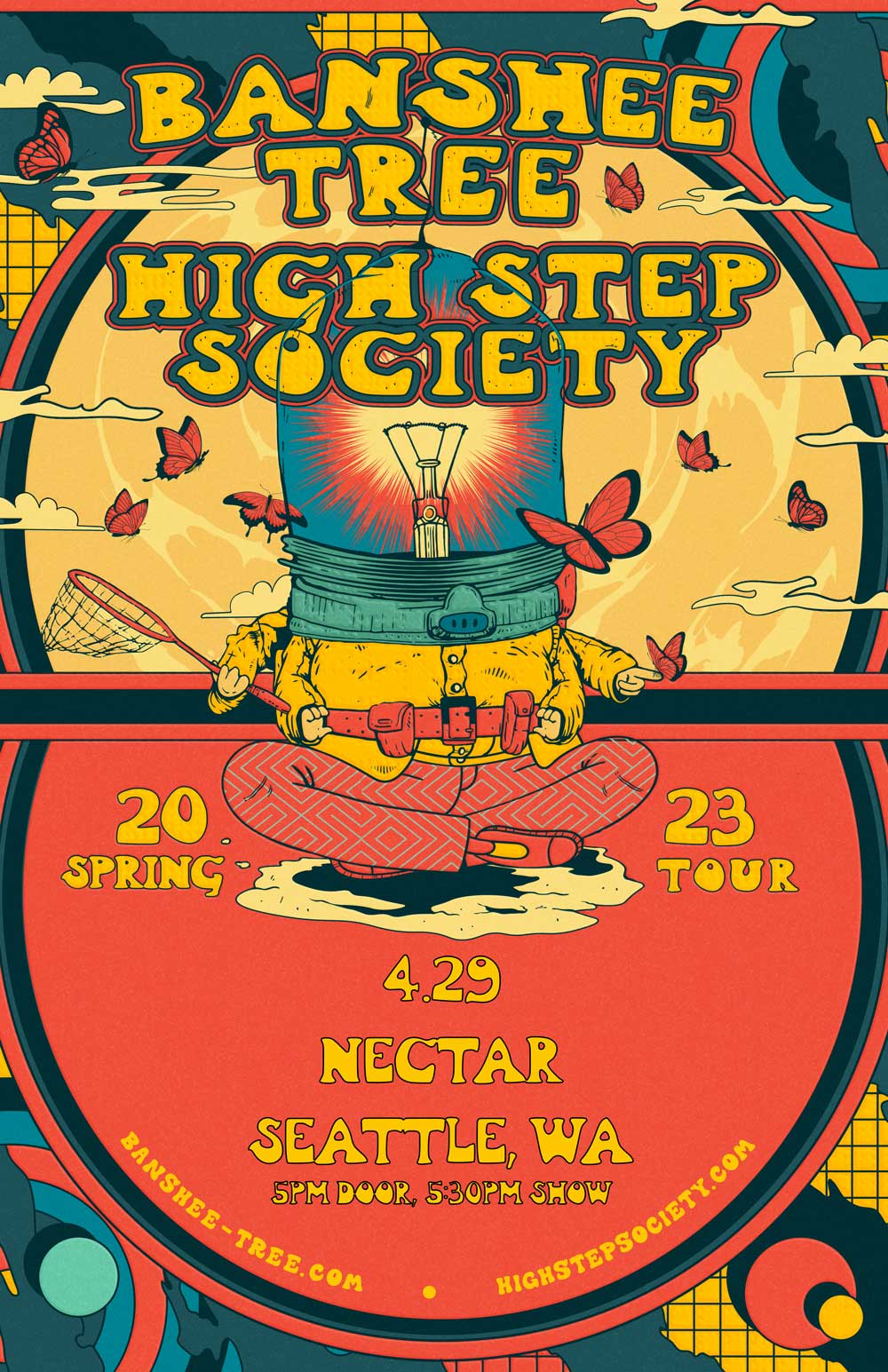 HIGH STEP SOCIETY + BANSHEE TREE (Early Show) Tickets at Nectar Lounge ...