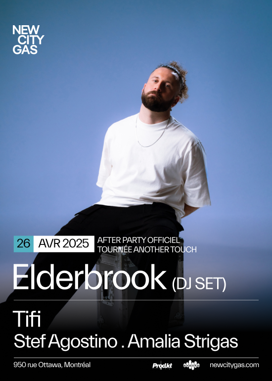 Elderbrook (DJ SET) Tickets at New City Gas in Montreal by New City Gas ...