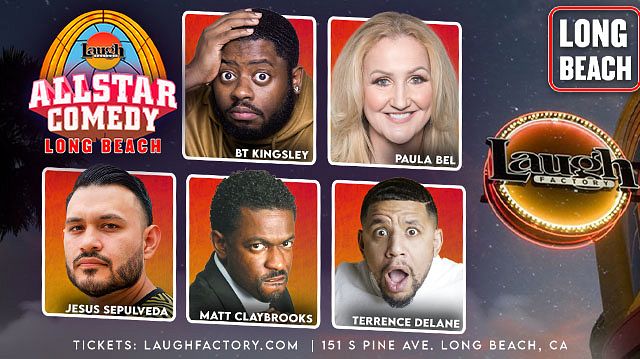 All Star Comedy Tickets at Laugh Factory Long Beach in Long Beach by ...