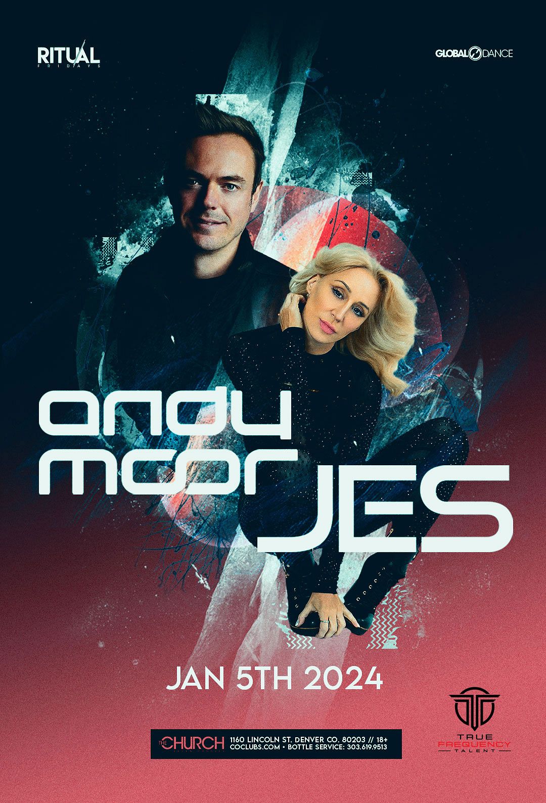 Andy Moor + JES Tickets at The Church Nightclub in Denver by The Church ...