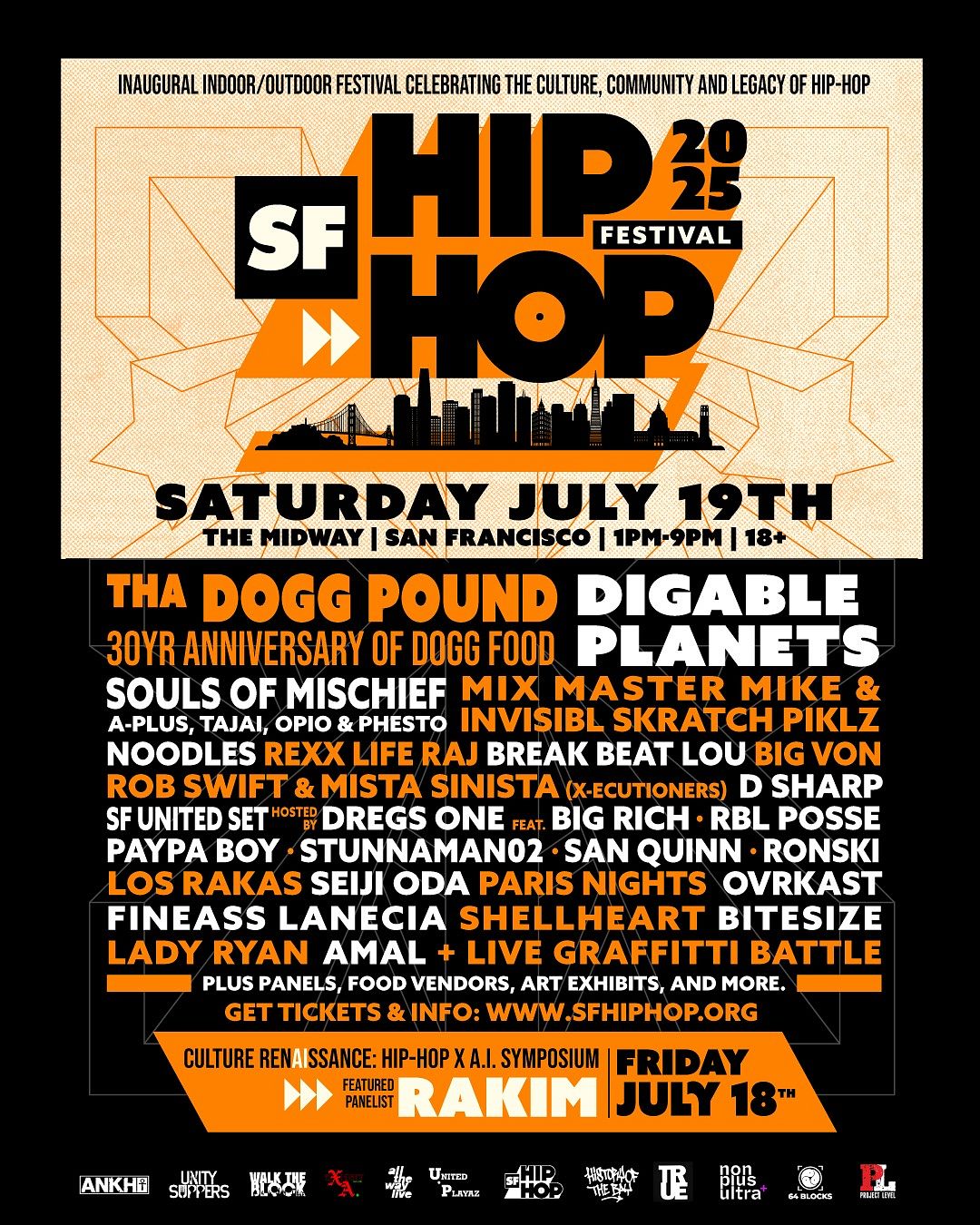 SF Hip-Hop Festival Tickets at The Midway in San Francisco by The ...