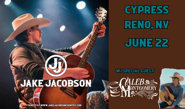 Jake Jacobson w/ Caleb Montgomery Tickets at Cypress Reno in Reno by ...