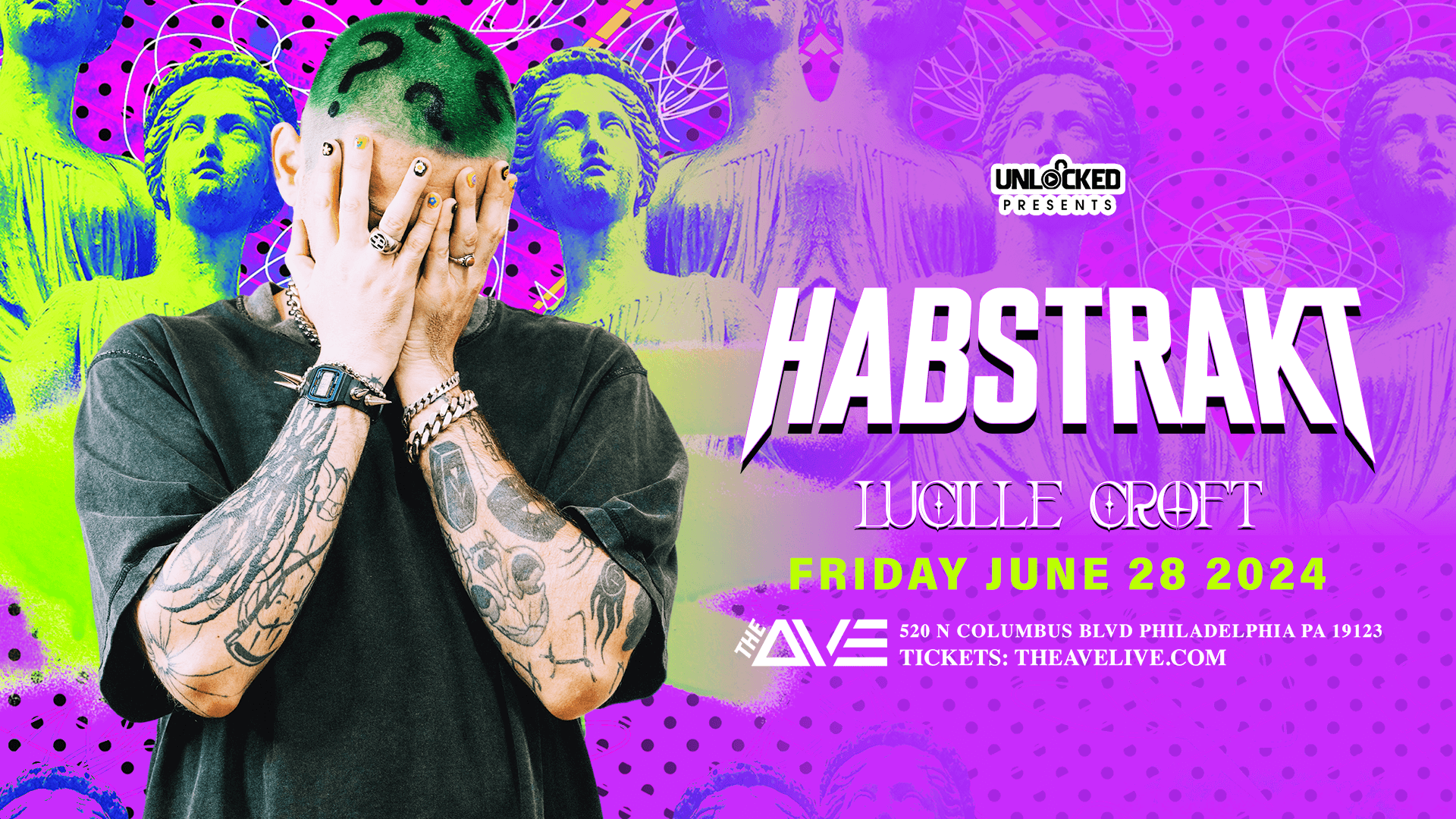 Habstrakt Tickets at The Ave Live in Philadelphia by Unlocked Presents ...