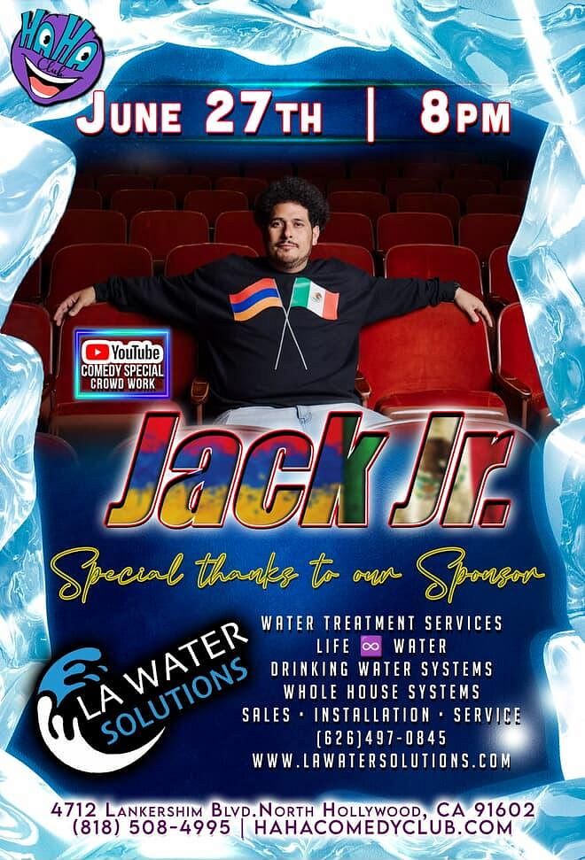 Jack Jr. & Friends Tickets at Ha Ha Comedy Club in Los Angeles by Haha ...
