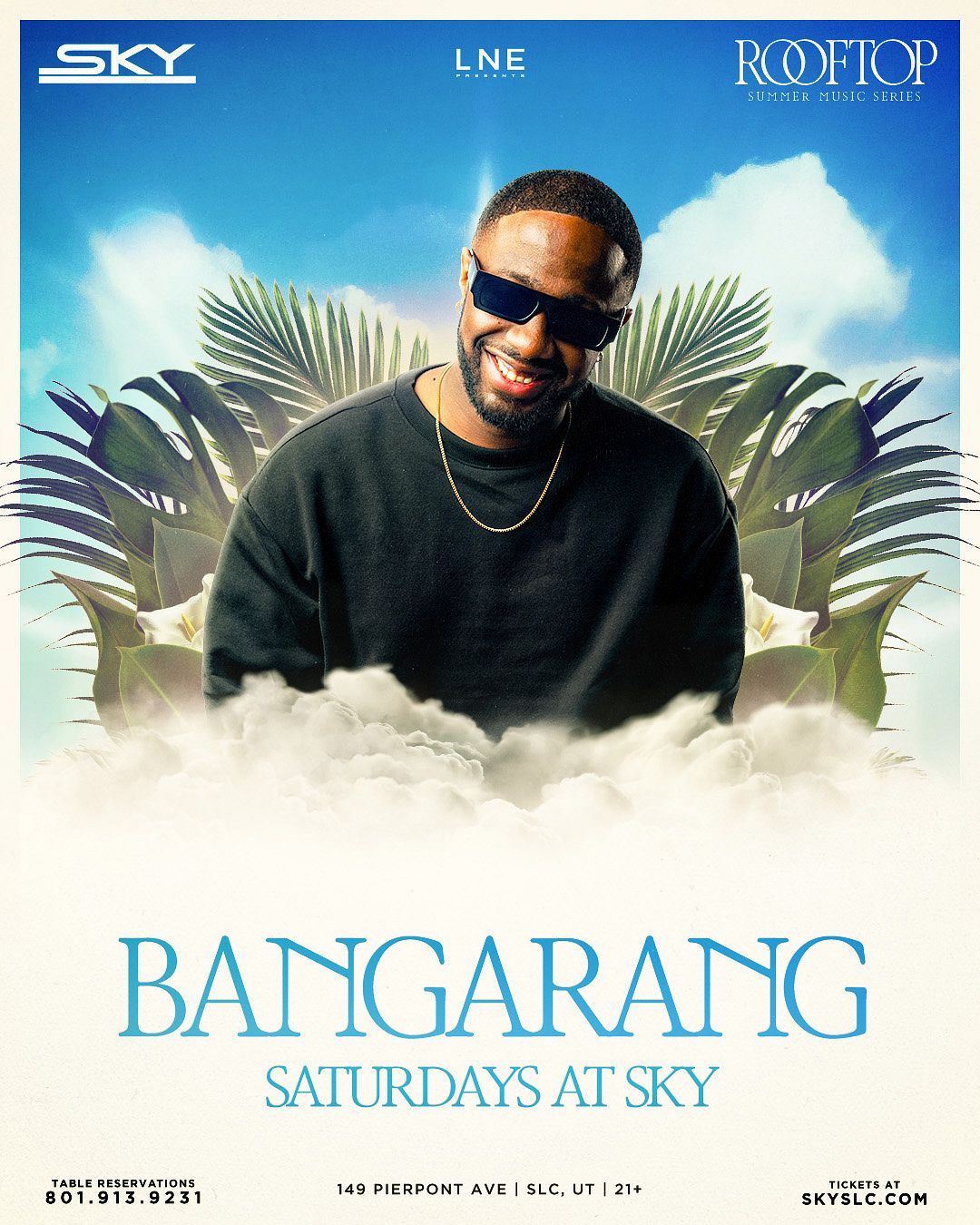 BANGARANG on SKY ROOFTOP Tickets at Sky SLC in Salt Lake City by SKY ...