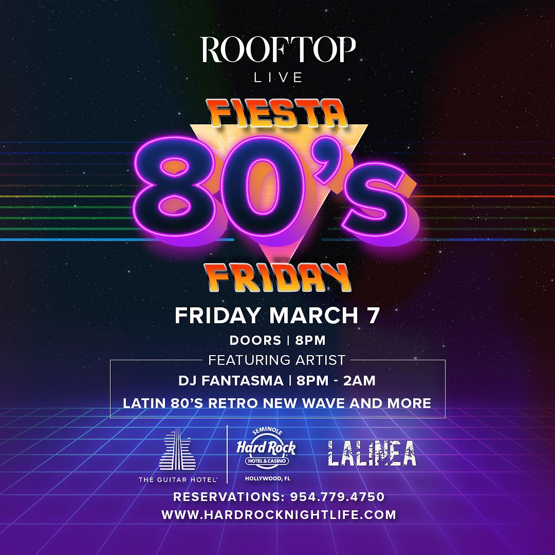 Fiesta Friday | Rooftop Live Tickets at Rooftop Live in Hollywood by ...