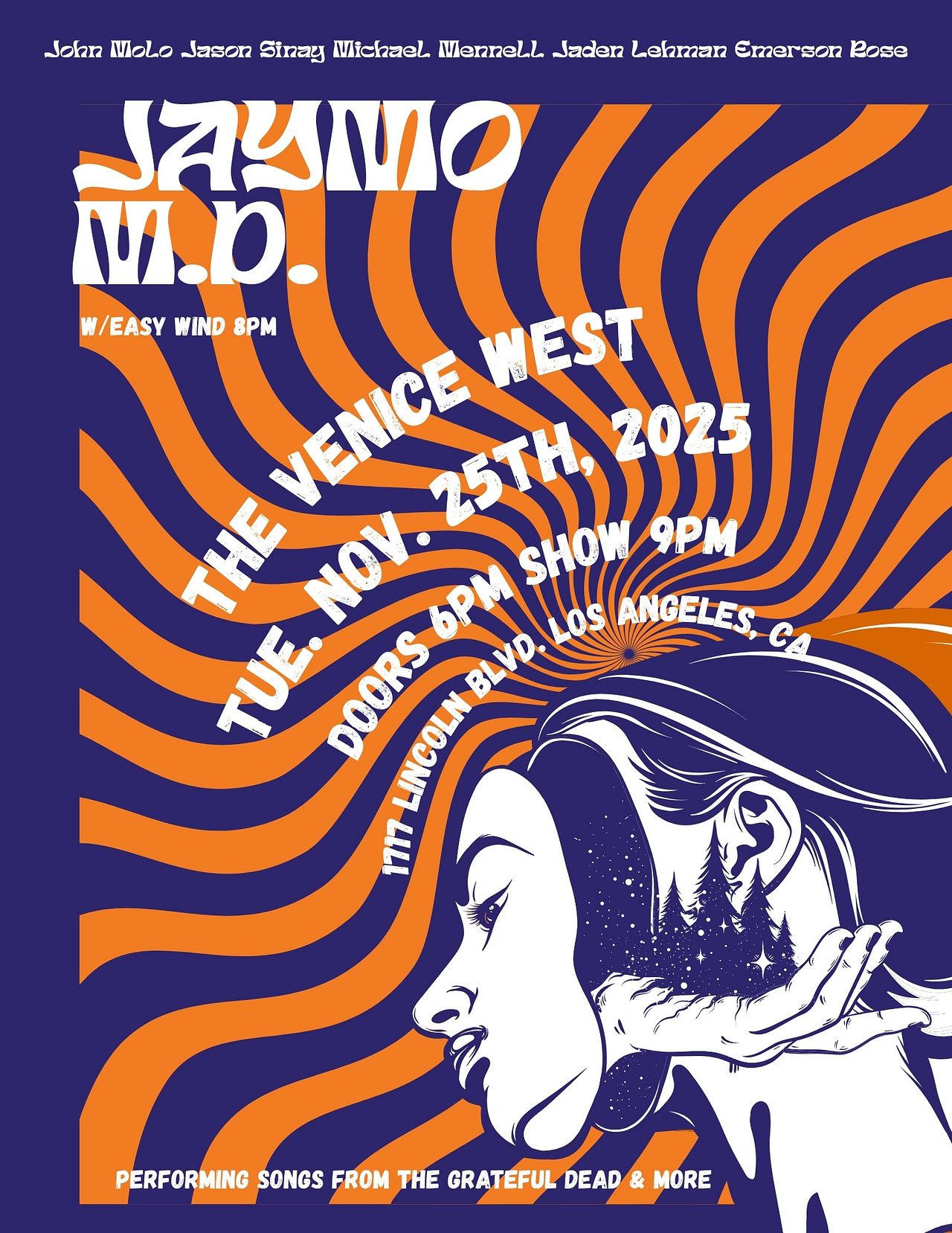 Jason Sinay & John Molo's Mostly Dead Tickets at The Venice West in Los ...
