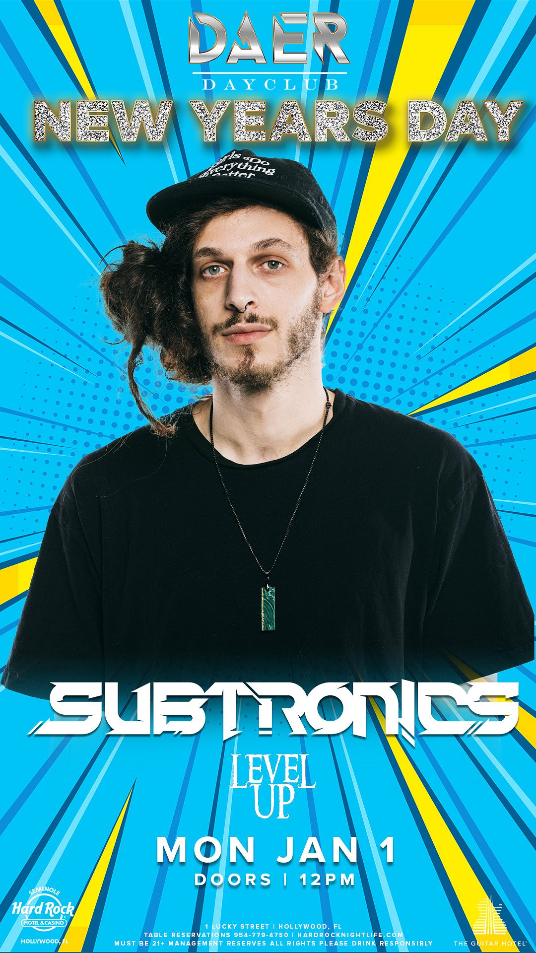 Subtronics - New Years Day | DAER Dayclub Tickets at DAER Dayclub South ...