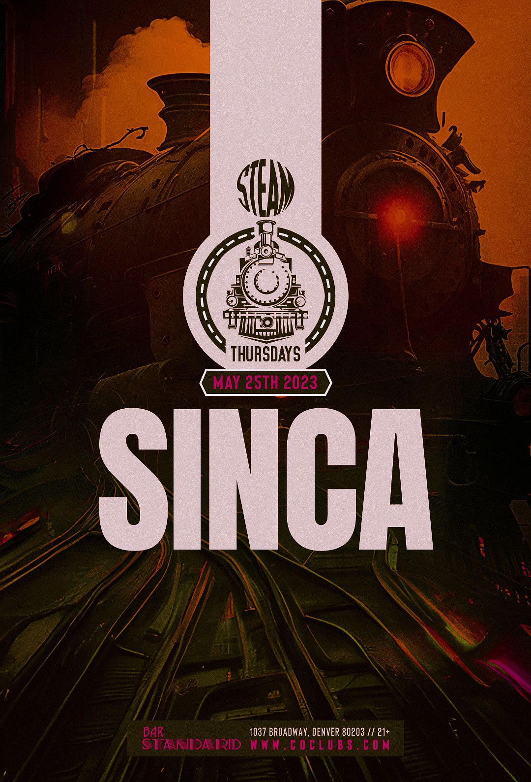 SINCA Tickets at Bar Standard in Denver by Bar Standard | Tixr