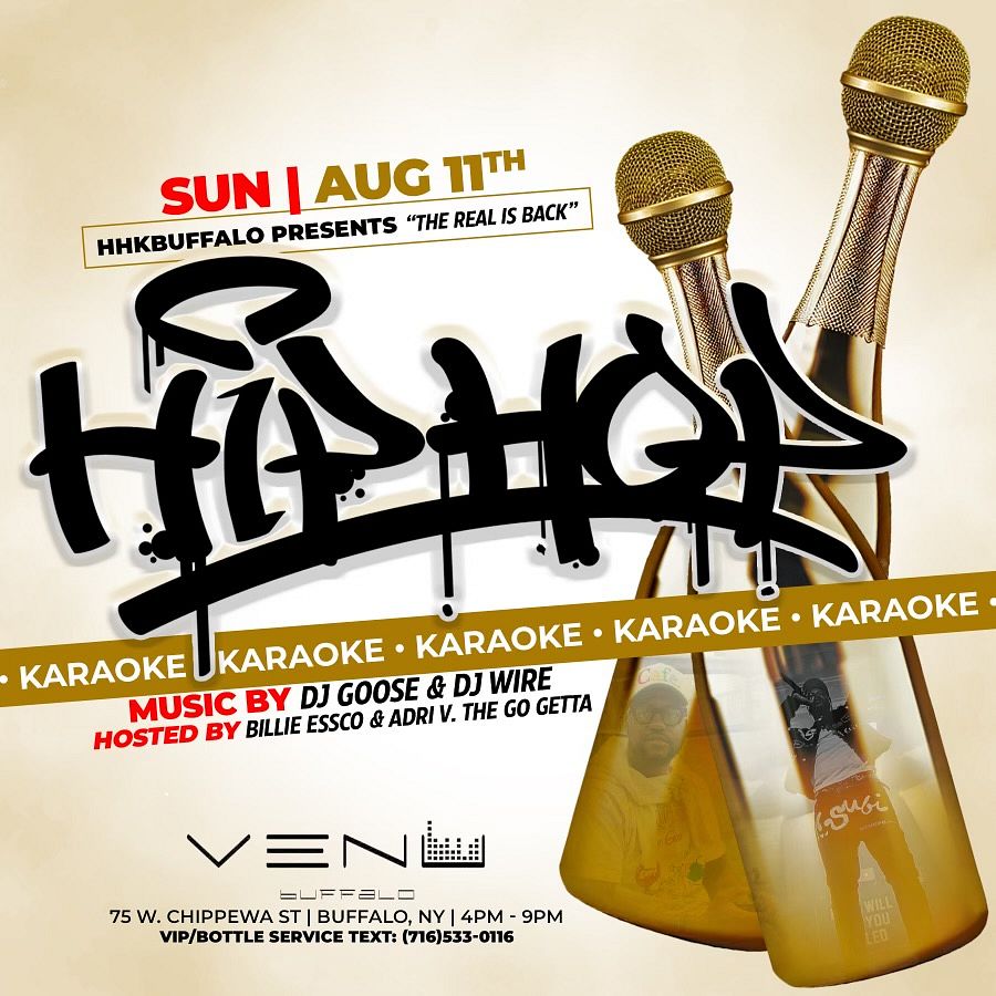 @HHKBuffalo presents: Hip Hop Karaoke Tickets at VENU in Buffalo by ...