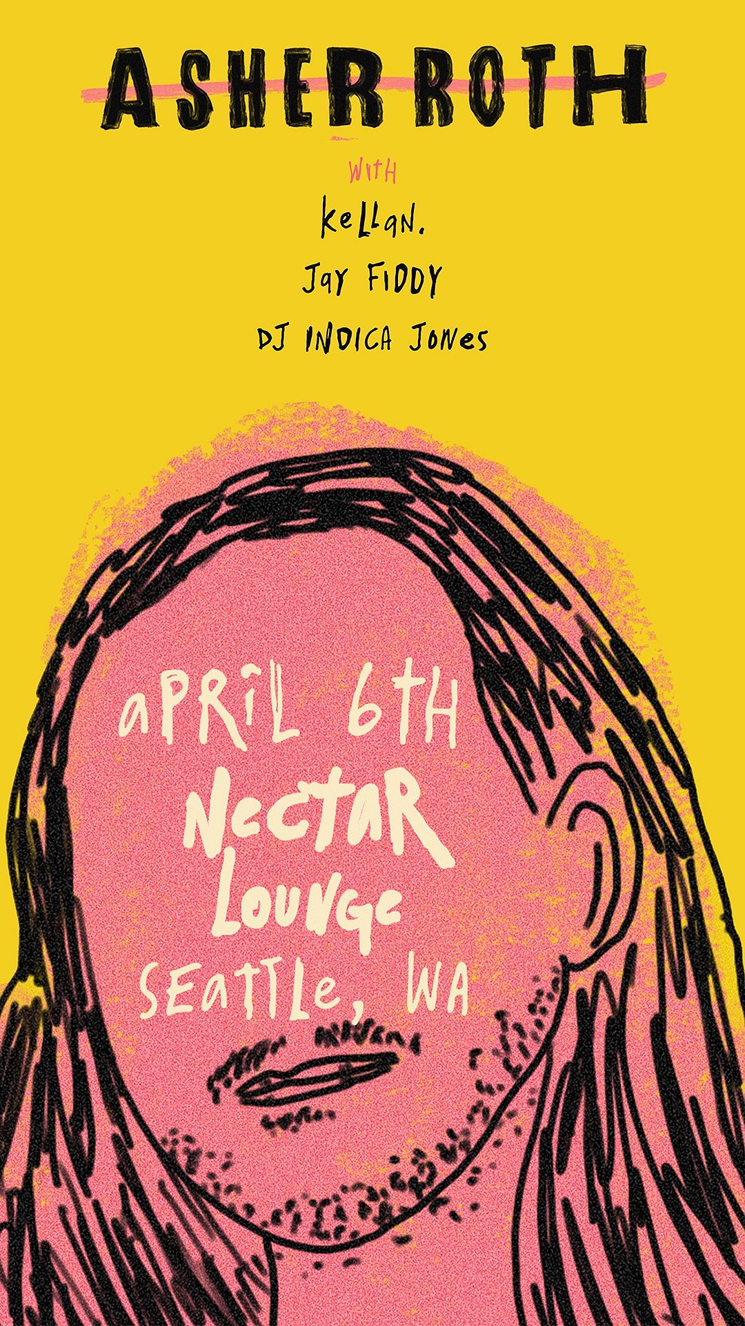 Asher Roth w/ Kellan., Jay Fiddy, DJ Indica Jones Tickets at Nectar ...