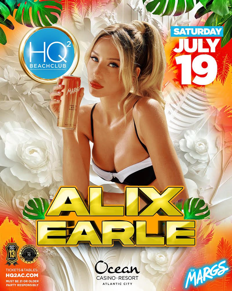 HQ2 Beach Club: Sommer Ray hosted by Alix Earle Tickets at HQ2 Beachclub at Ocean Casino Resort ...