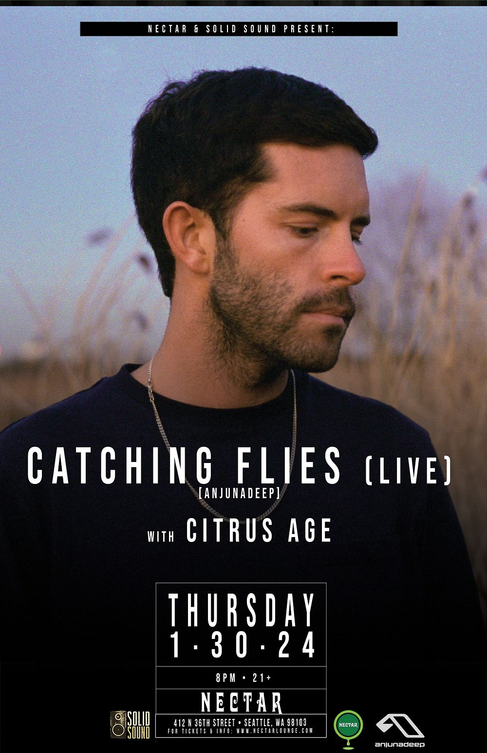 CATCHING FLIES (Live) with Citrus Age Tickets at Nectar Lounge in Seattle by Nectar Lounge | Tixr