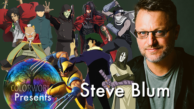 Steve Blum Voice of: Spike Spiegal Tickets at Your Computer or Mobile ...