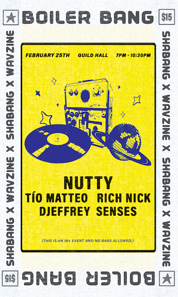 Shabang x WAV ZINE BOILER BANG Tickets at SLO Guild Hall in San Luis ...