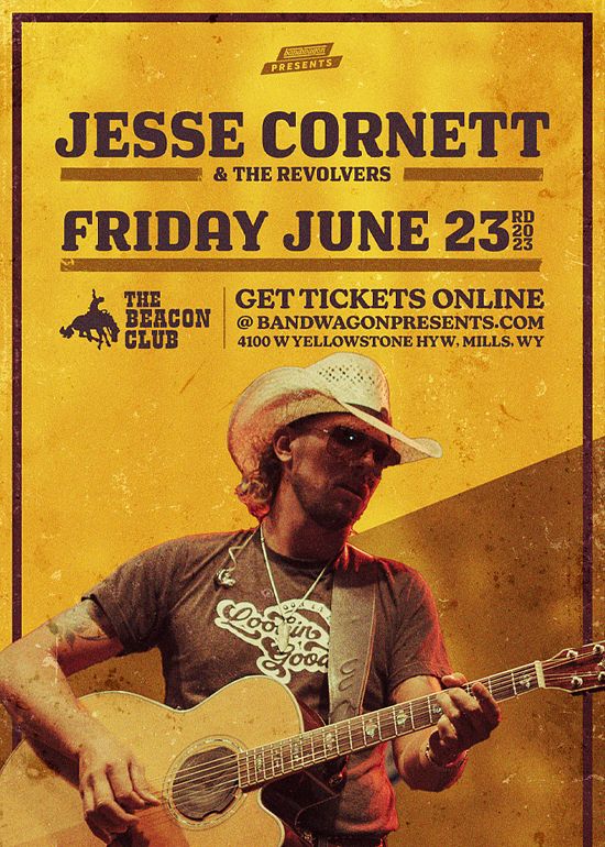 Jesse Cornett & The Revolvers at Beacon Club Tickets at Beacon Club in ...