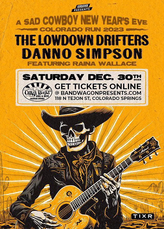 The Lowdown Drifters, Danno Simpson, Raina Wallace Tickets at The ...