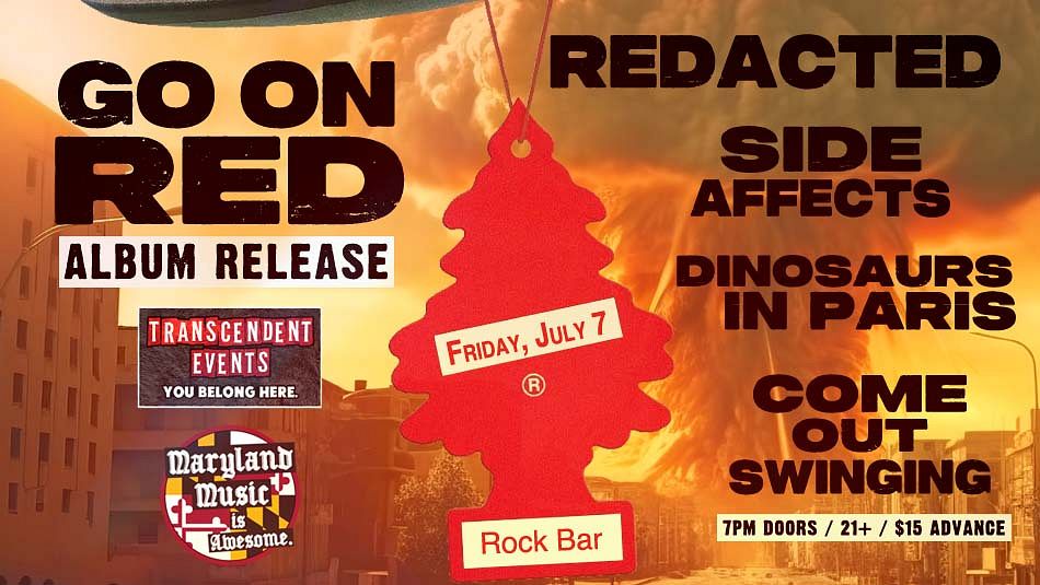 Go On Red: Album Release Tickets at Angels Rock Bar in Baltimore by ...
