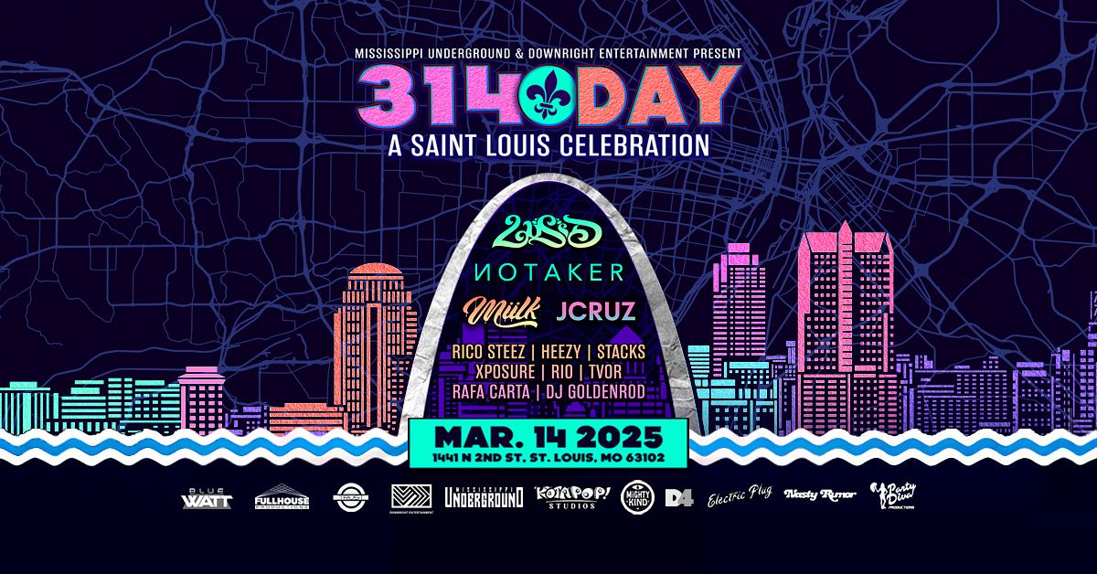 314 Day: A St. Louis Celebration Tickets at Mississippi Underground in ...