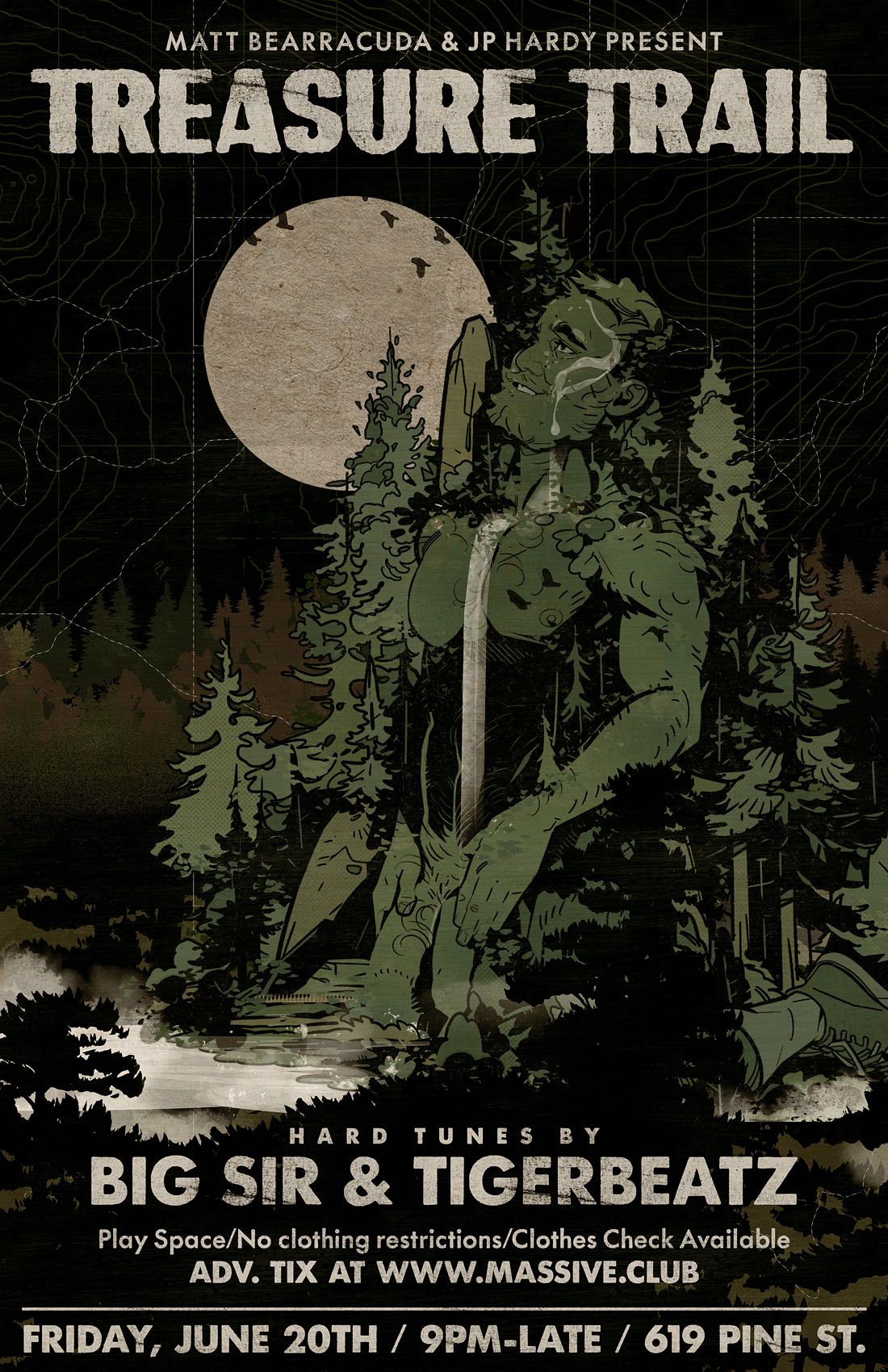 Treasure Trail Tickets at Massive in Seattle by Massive Club | Tixr