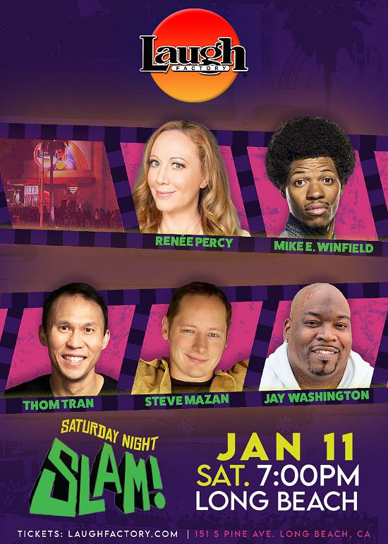 Saturday Night Slam Tickets at Laugh Factory Long Beach in Long Beach ...
