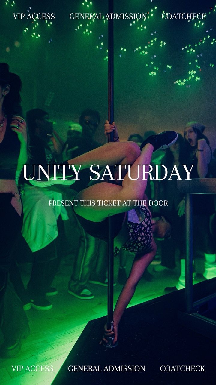 Unity - Saturday Tickets at Club Unity in Montréal by Club Unity | Tixr