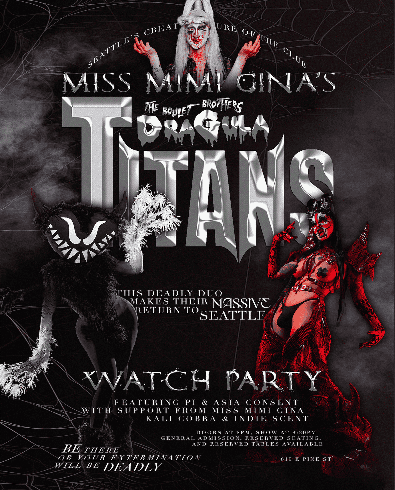 Dragula Titans Viewing Party w/ Pi & Asia Consent Tickets at Massive in ...