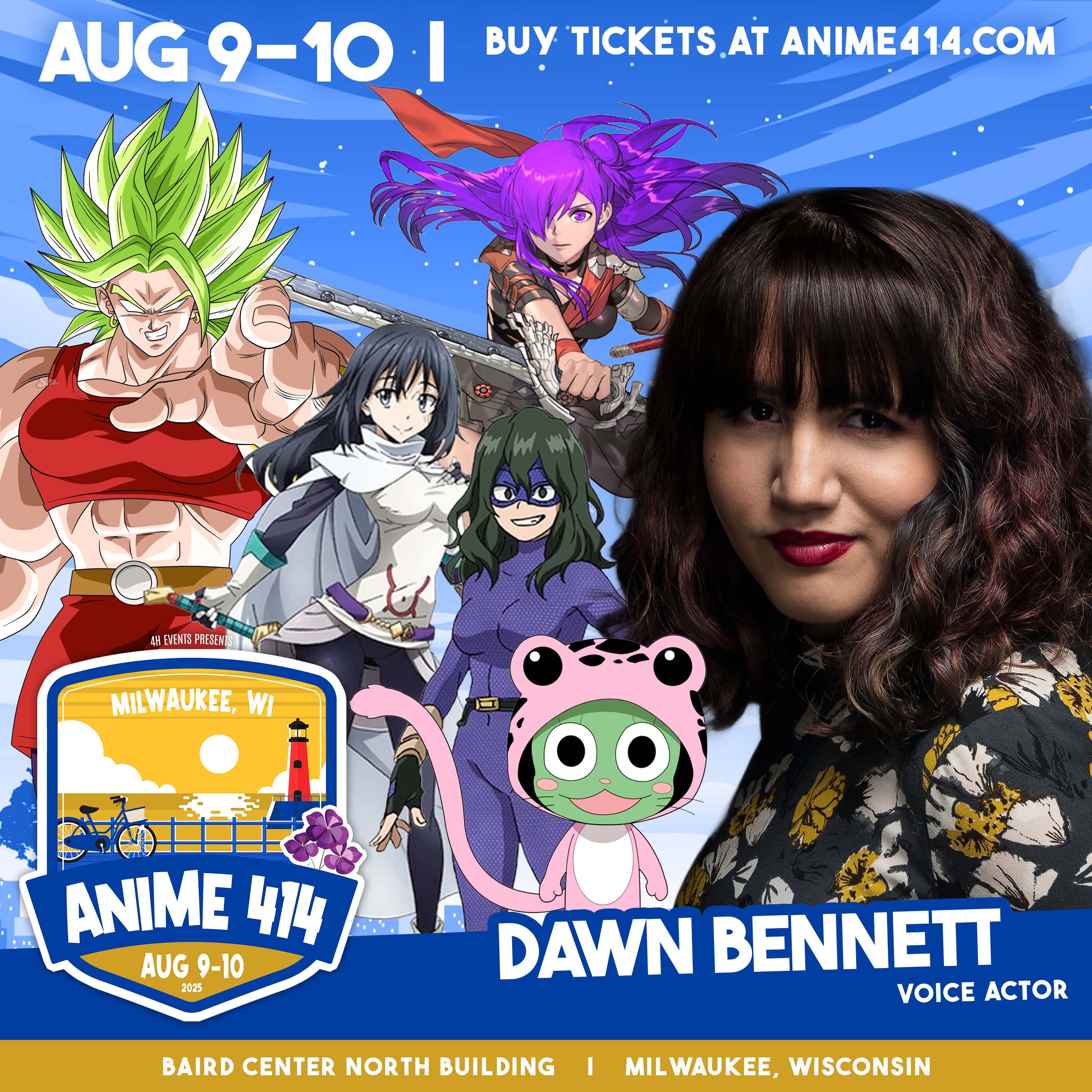 Anime 414 2025 - Milwaukee, Wisconsin Tickets at Baird Center in ...