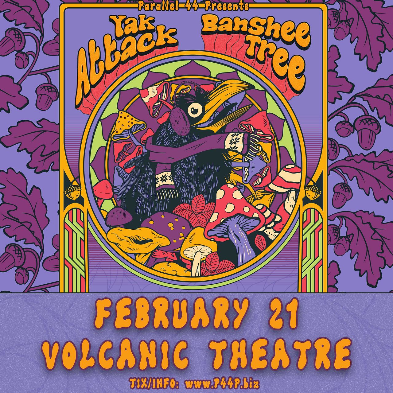 YAK ATTACK & BANSHEE TREE Tickets at Volcanic Theater Pub in Bend by ...
