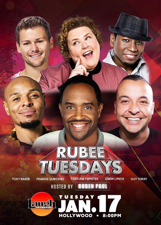 Rubee Tuesdays Tickets at Laugh Factory Hollywood in Los Angeles by ...