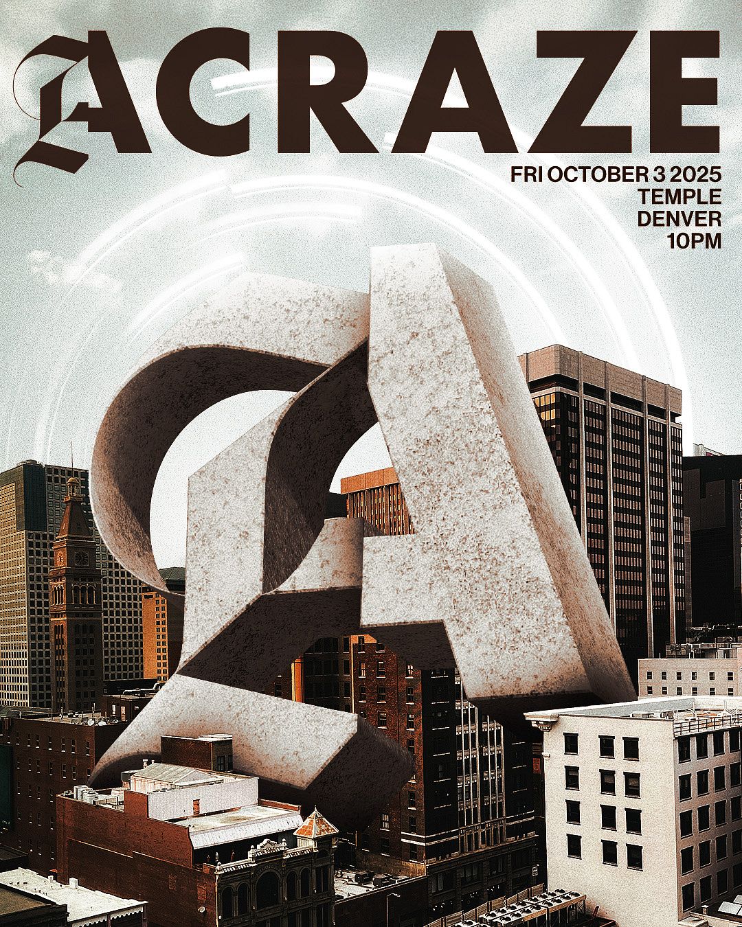 ACRAZE Tickets at Temple Nightclub in Denver by Temple Nightclub Denver ...