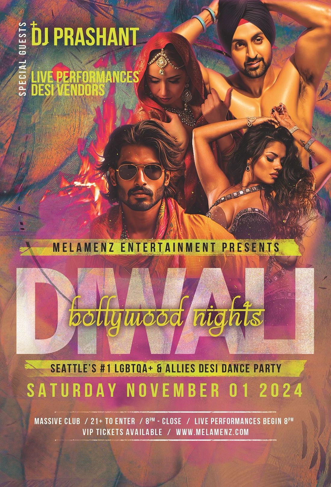DIWALI: Bollywood Nights Tickets at Massive in Seattle by Massive Club ...