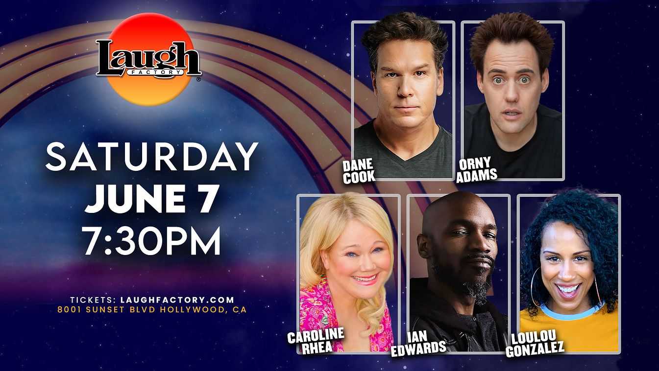 Saturday All-Star Tickets at Laugh Factory Hollywood in Los Angeles by Laugh Factory Hollywood ...