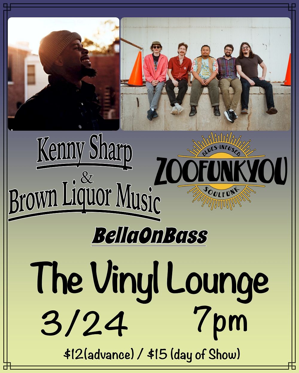 Kenny Sharp and Zoofunkyou Tickets at The Vinyl Lounge in Nashville by ...