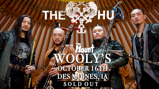 The HU: The Hun Tour - North America 2021 Tickets at Wooly's in Des ...