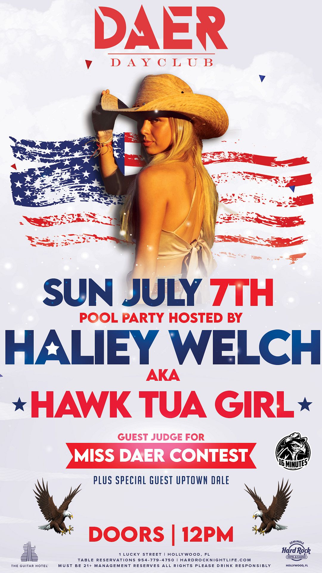HAWK TUAH BIKINI CONTEST | DAER Dayclub Tickets at DAER Dayclub South ...