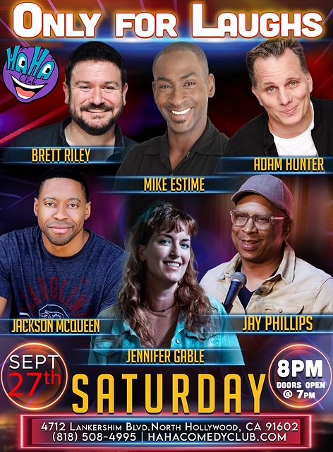 Only For Laughs Tickets at Ha Ha Comedy Club in Los Angeles by Haha ...