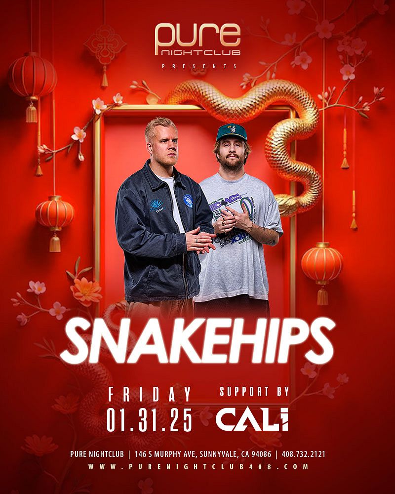 Snakehips Tickets at Pure Nightclub in Sunnyvale by Pure Nightclub | Tixr