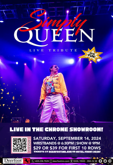 Simply Queen - Queen Tribute Band Tickets at Deerfoot Inn & Casino in Calgary by Deerfoot Inn ...