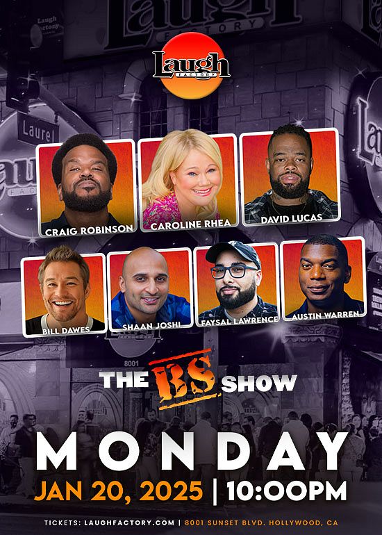 The BS Show Tickets at Laugh Factory Hollywood in Los Angeles by Laugh ...