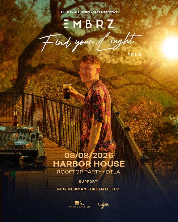 EMBRZ at Harbor House Rooftop Tickets at Harbor House Rooftop DTLA in ...