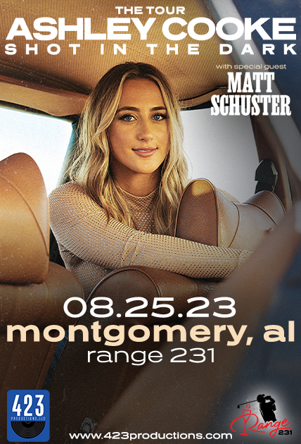Ashley Cooke - LIVE at Range 231 Tickets at Range 231 N LLC in Montgomery by 423 Productions | Tixr