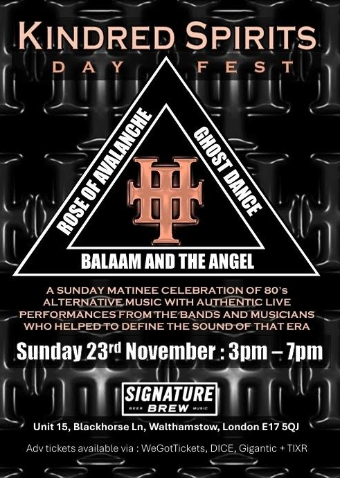 Kindred Spirits Day Fest | London Tickets at Signature Brew Blackhorse ...