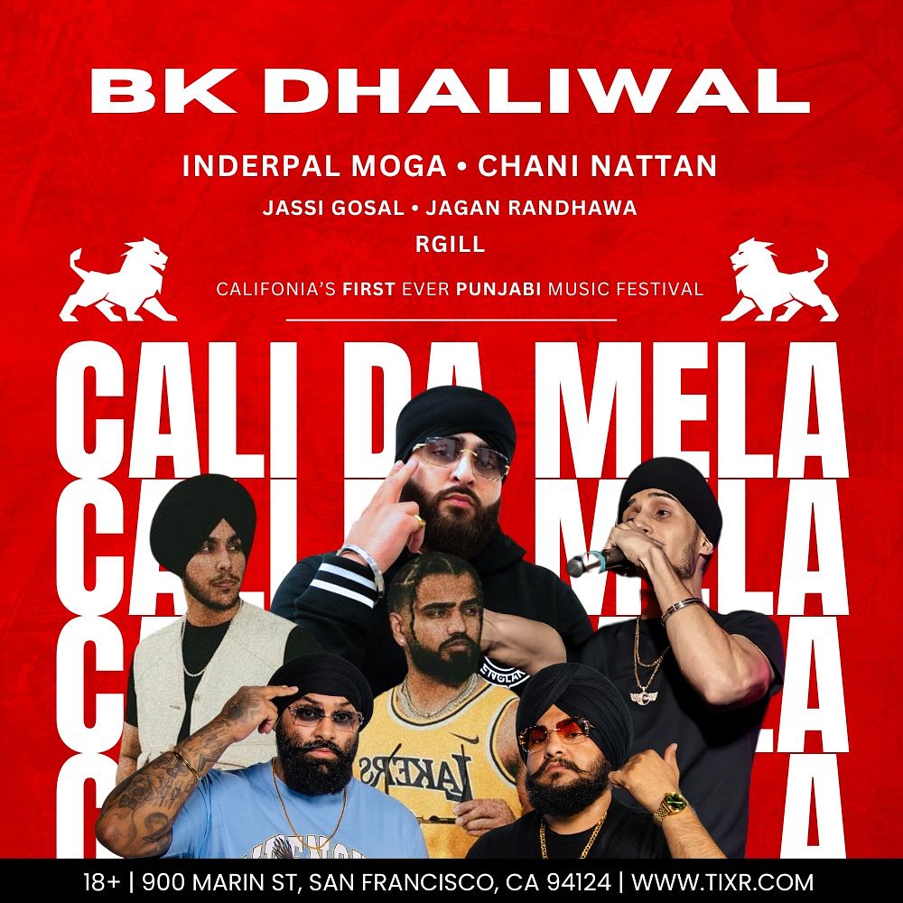 CALI DA MELA - BK DHALIWAL, CHANI NATTAN, INDERPAL MOGA - LIVE IN ...